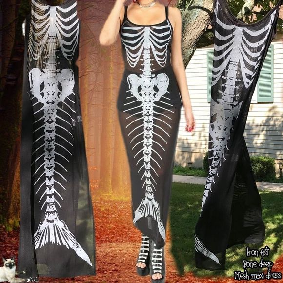 Iron Fist | Dresses | Nwt 75 Iron Fist Bone Deep Sheer Mermaid Mesh ...